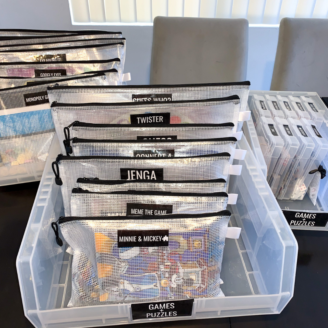 Game Organization Labels – Full Circle With Jess